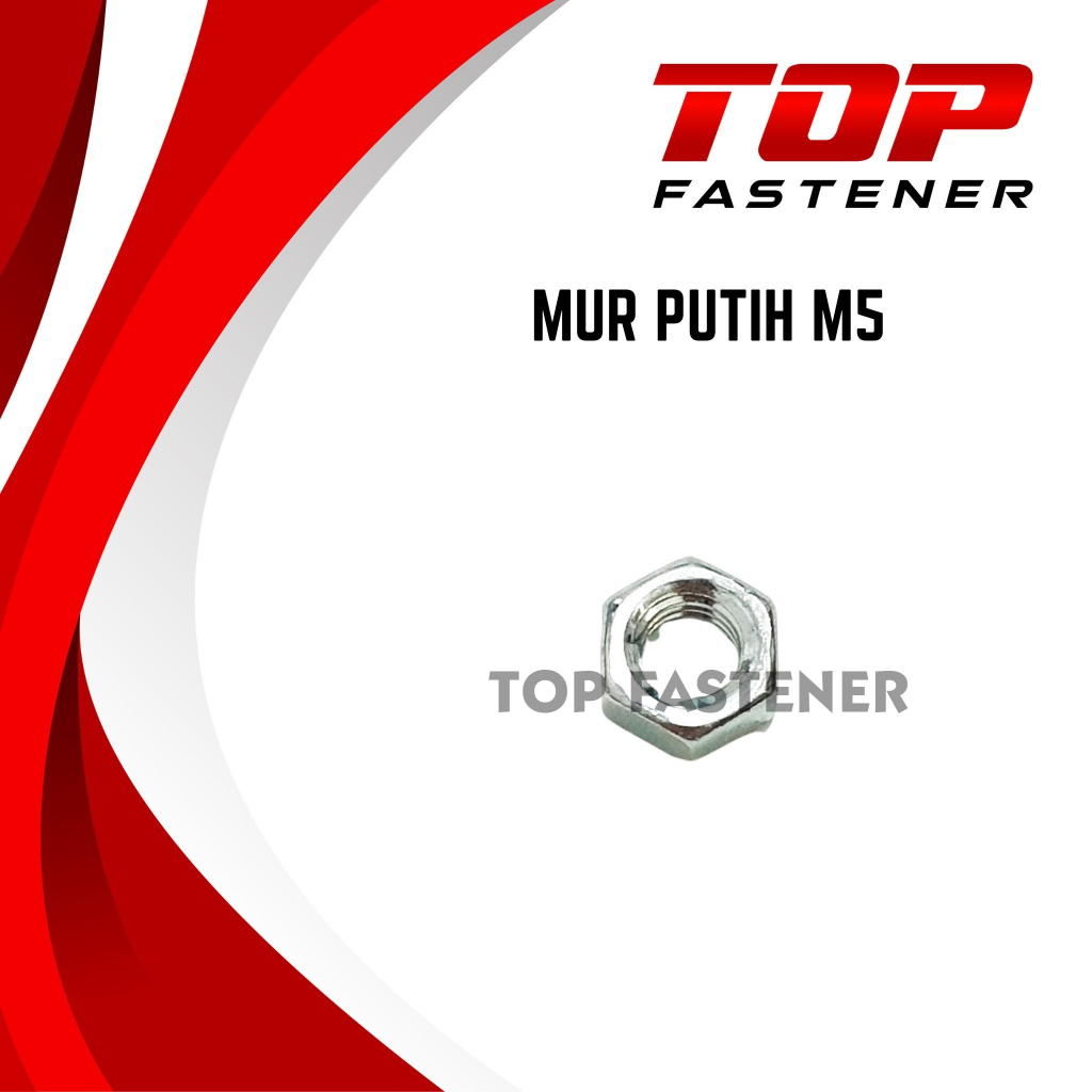Jual MUR HEX NUT M5 KUNCI 8 | Shopee Indonesia