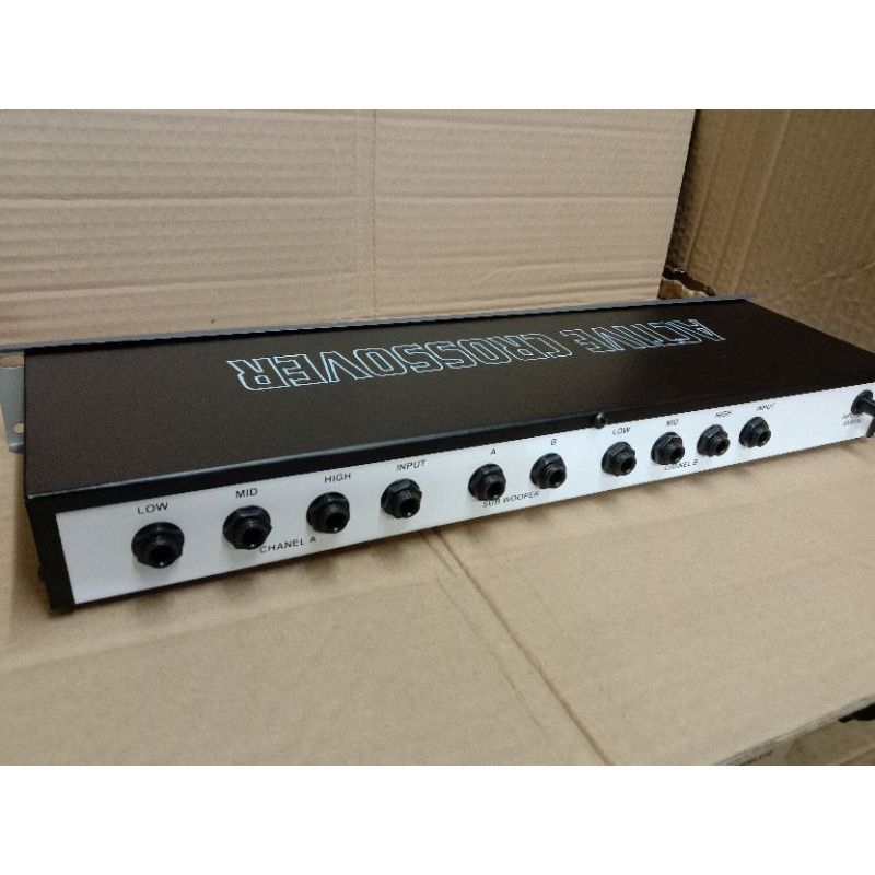 Jual Crossover aktif 4way+sub tampilan LED DEPAN | Shopee Indonesia