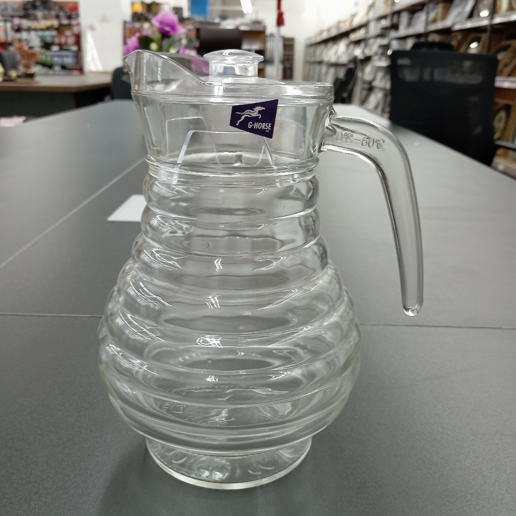 Jual Pitcher Kaca/Teko Kaca/Teko Pitcher/Glass Pitcher Tahan Panas dan ...