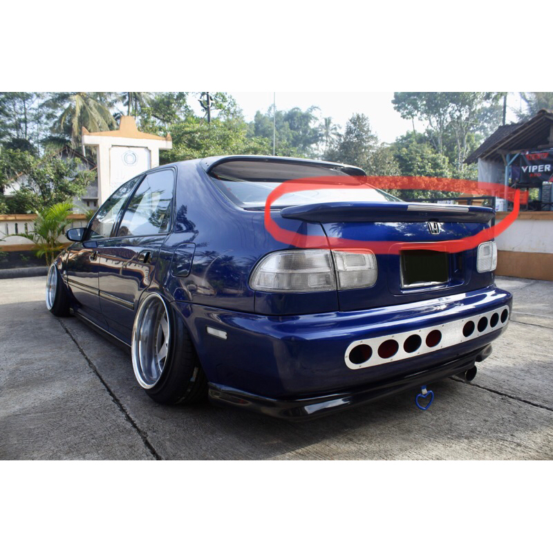 Jual ducktail spoiler wing flush civic genio jdm sir eg9 | Shopee Indonesia