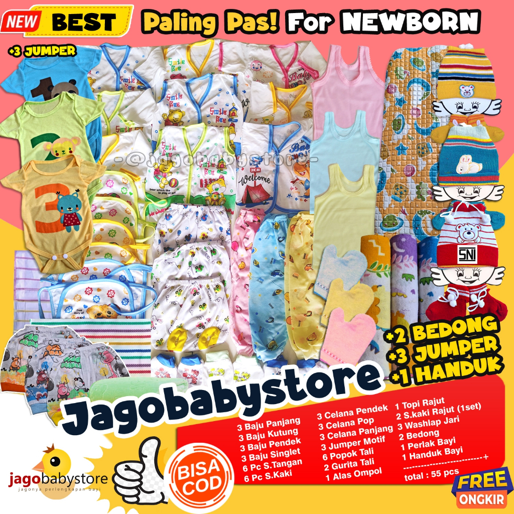 Jual Kado Gift Bayi Baru Lahir, Paket Baju Bayi Puas, perlengkapan ...