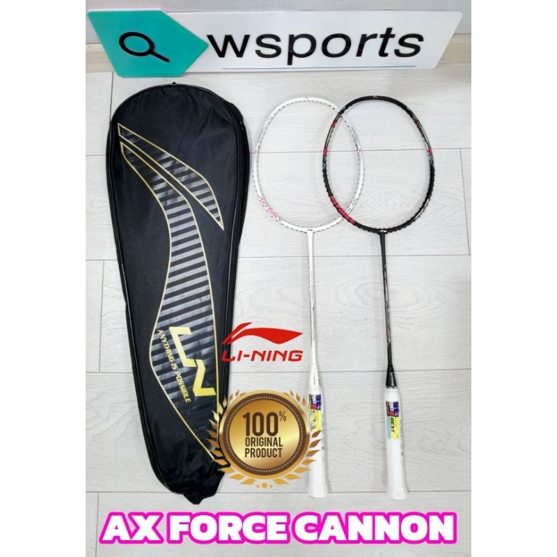 Jual Raket Badminton LiNing AX FORCE CANNON AXFORCE Original | Shopee ...