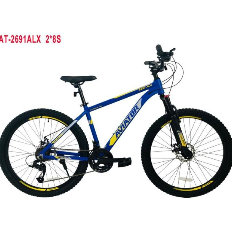 Jual Sepeda gunung mtb 26 inch alloy aviator by pacific bike 16 speed ...