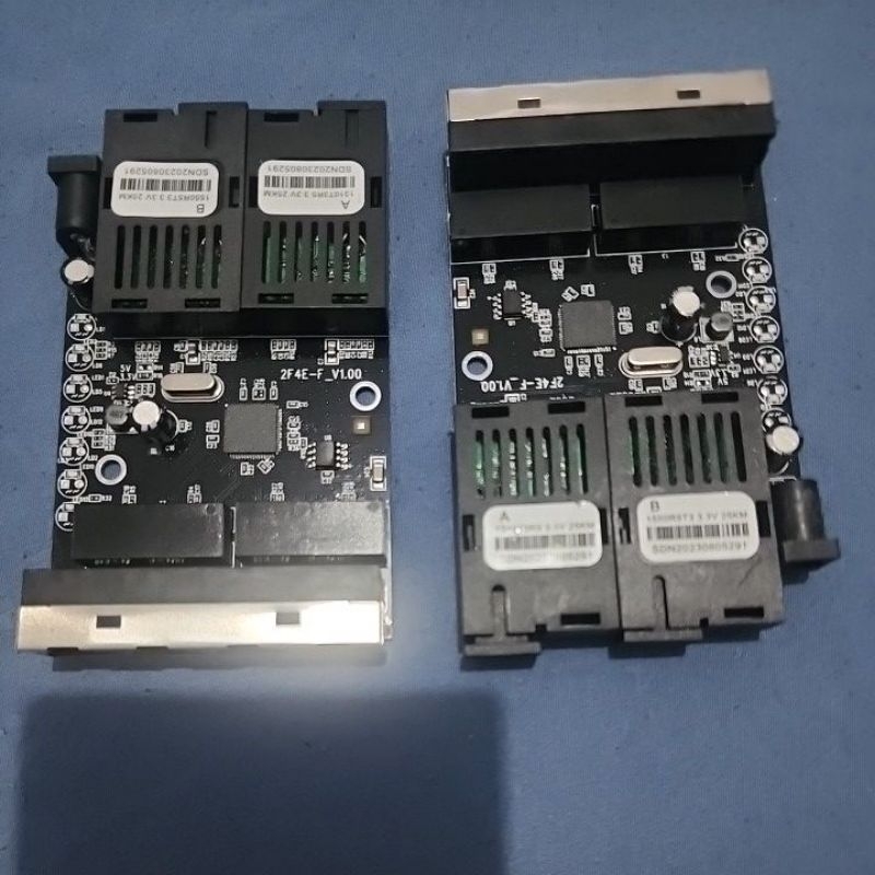 Jual Media Converter HTB 2 FO 4 LAN PoE in 5V-24V 150Mbps 25KM Non ...