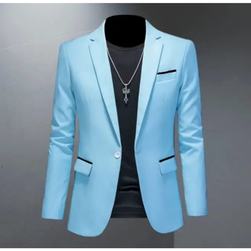 Jual Jas Pria Terbaru Style Casual Formal / Almamater Keren Terlaris ...