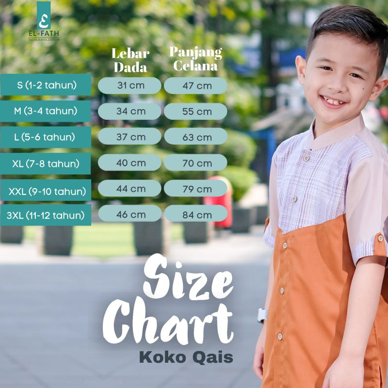 Jual KOKO ANAK,KOKO QAIS terbaru BY ELFATH | Shopee Indonesia