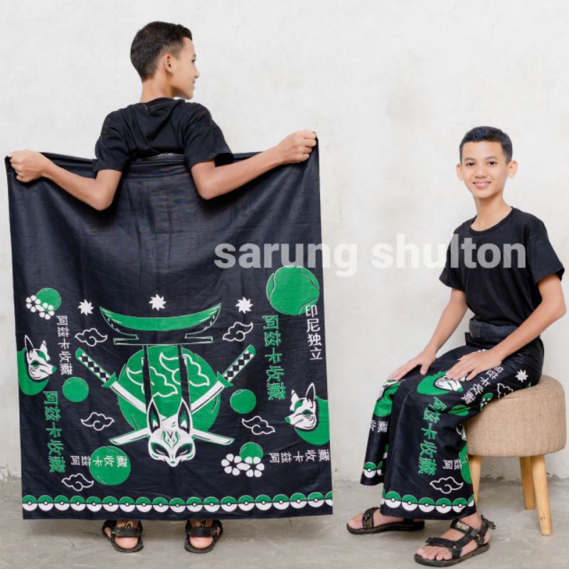 Jual SARUNG AKATSUKI JAPANESE SHINOBI X SAMURAI / SARUNG ANIME / SARUNG ...