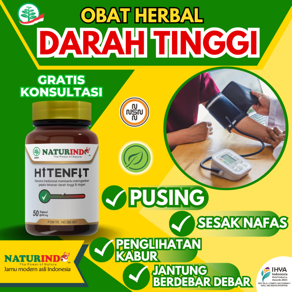 Jual Obat Herbal Darah Tinggi Hipertensi Penurun Tekanan Darah Tinggi ...
