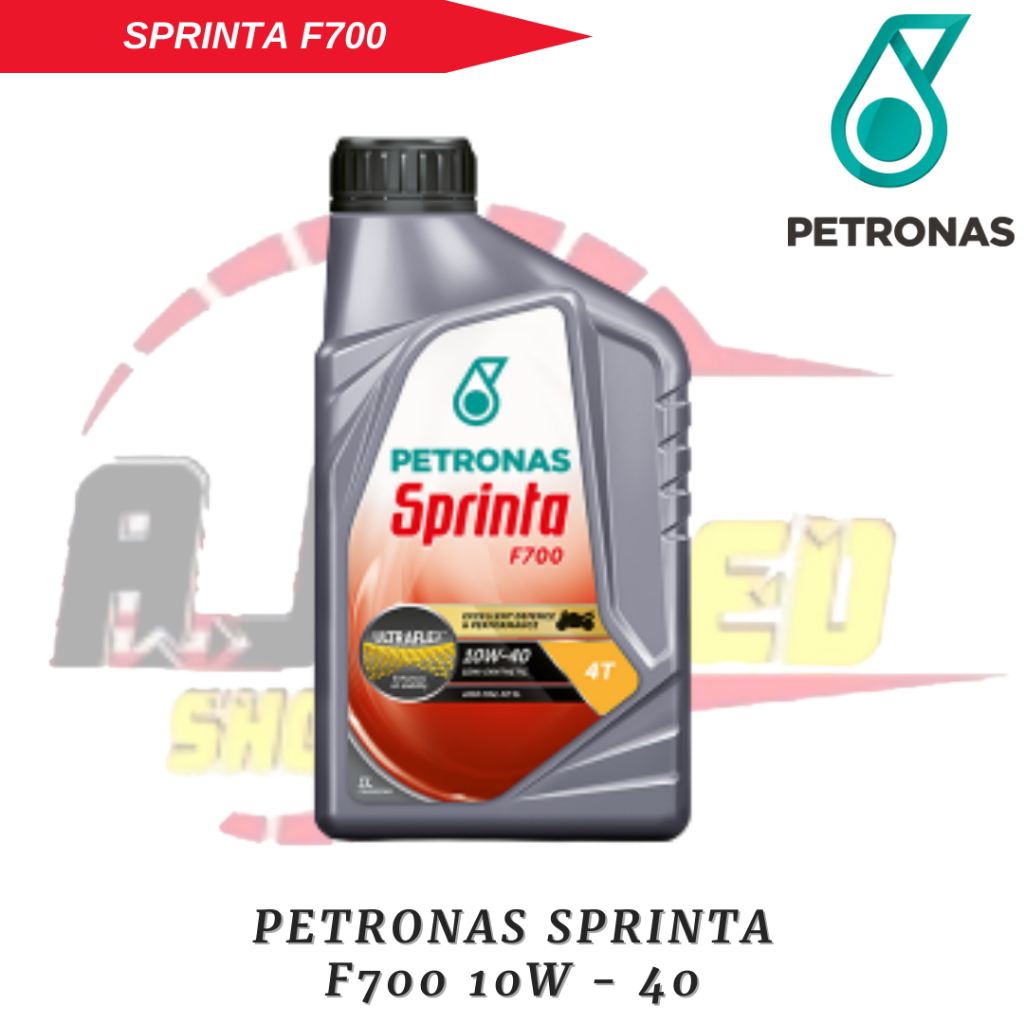 Jual Oli Motor Petronas Sprinta F700 10W 40 Ukuran 0,8 Liter Motor ...