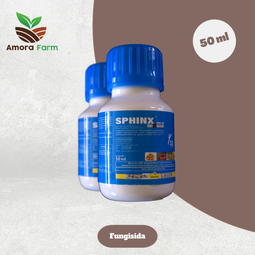 Jual Fungisida sistemik SPHINX 500 SC Royal Agro Indonesia isi 50ml ...