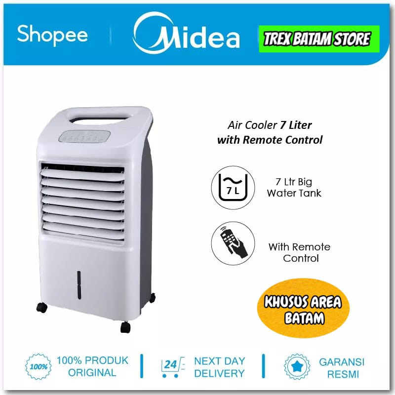Jual AIR COOLER MIDEA AC120-U 7 LITER HUMIDIFIER + REMOTE CONTROL ...
