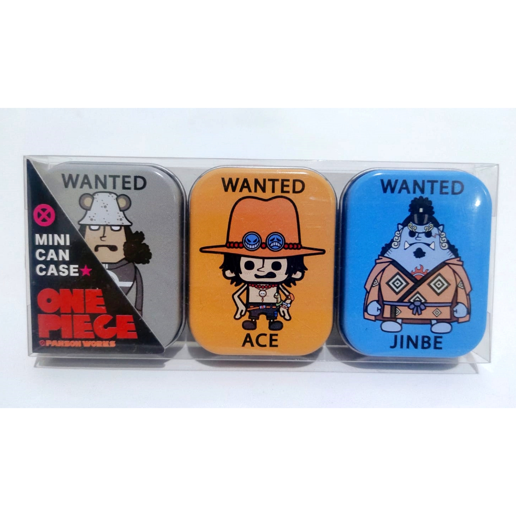 Jual Mini Can Case One Piece Panson Works Ace Jinbe Kuma Original JPN ...