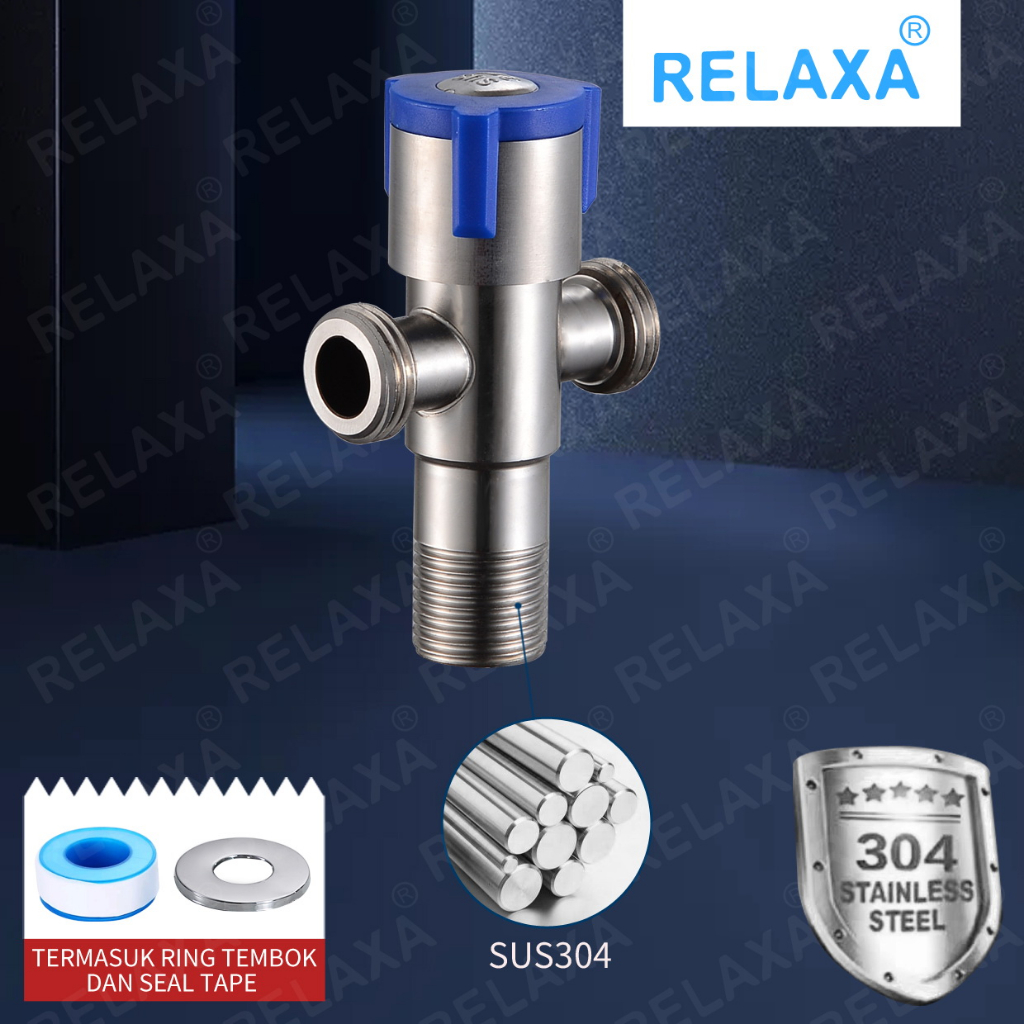 Jual Kran Shower Jet Shower DOUBLE/DUAL STOP KRAN CABANG Kanan Kiri ULL ...