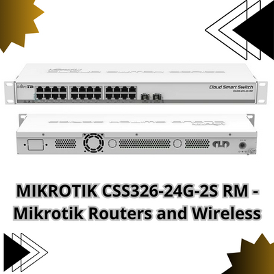 Jual MIKROTIK CSS326-24G-2S RM - Mikrotik Routers and Wireless | Shopee ...