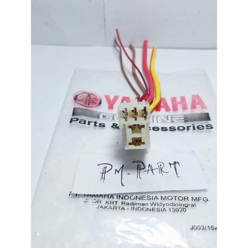 Jual Soket relay stater kaki 5 soket relay Nmax Aerox R15 Freego dll ...