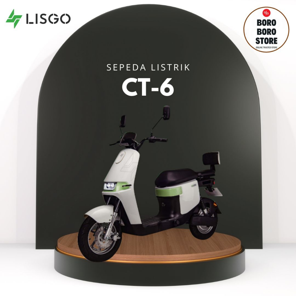Jual SEPEDA LISTRIK LISGO CT-6 Garansi Resmi | Shopee Indonesia