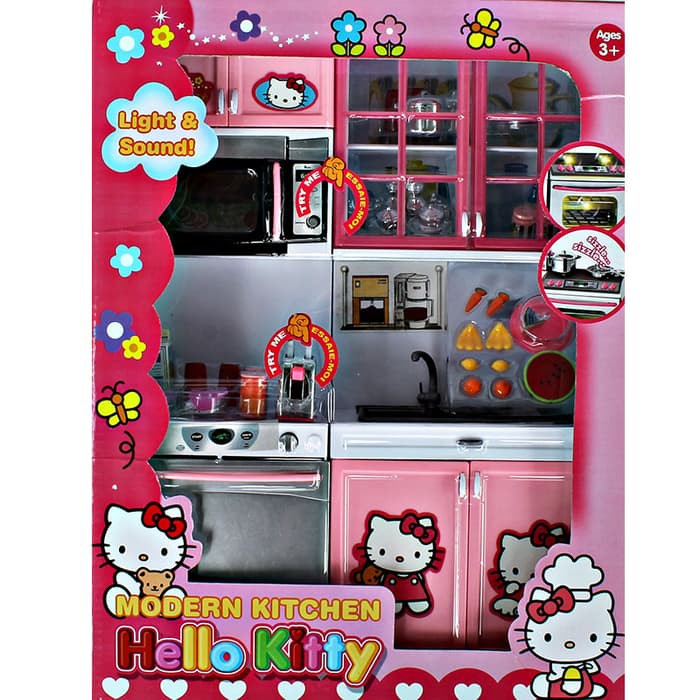 Jual Kitchen Set Hello Kitty (Toys22) | Shopee Indonesia