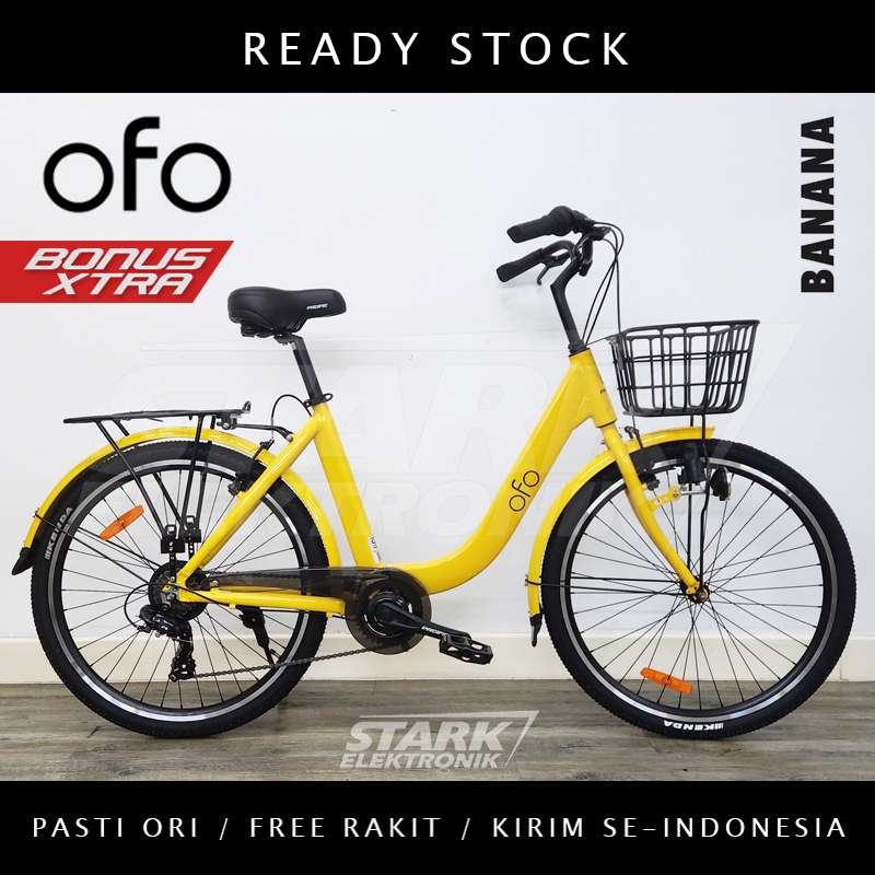 Jual Pacific OFO Sepeda Keranjang City Bike | Shopee Indonesia