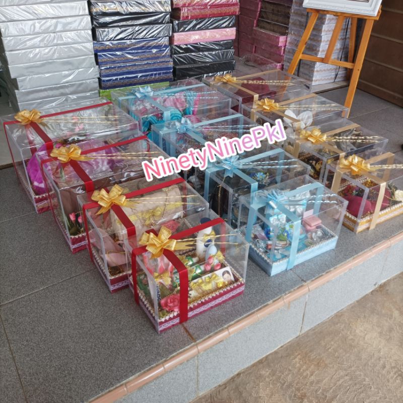 Jual BOX MIKA BESAR ISI 4 / HANTARAN PERNIKAHAN | Shopee Indonesia