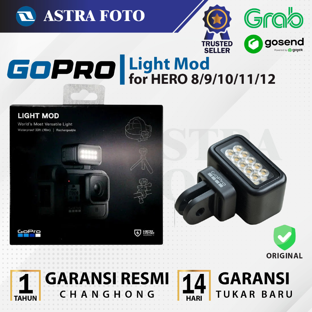 Jual GoPro Light Mod for Media Mod HERO 8 HERO 9 & HERO 10 & Hero 11 ...
