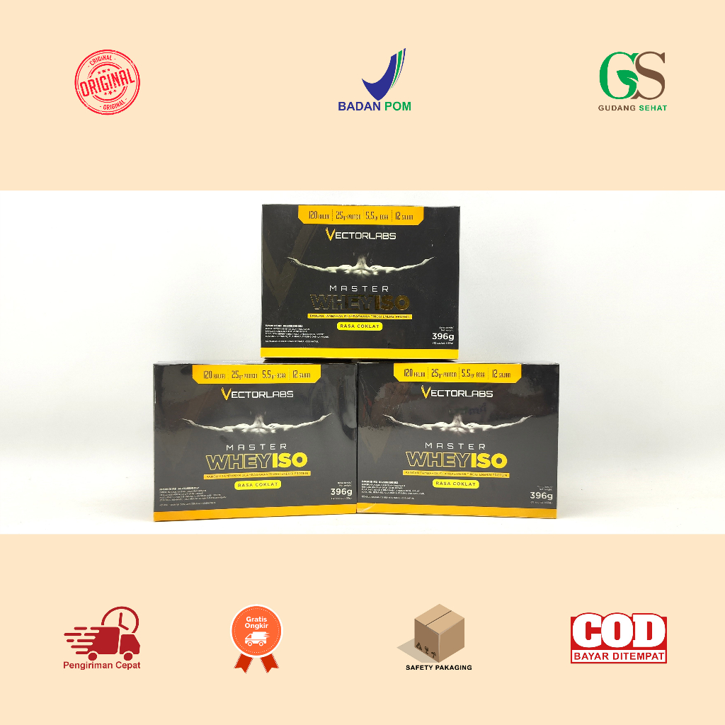 Jual Manado Vectorlabs Master Whey Iso 12 Saset Whey Isolate | Shopee ... Jual Manado Vectorlabs Master Whey Iso 12 Saset Whey Isolate | Shopee ...