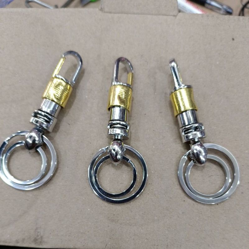 Jual Gantungan kunci atau Pengait tas ring stainless | Shopee Indonesia