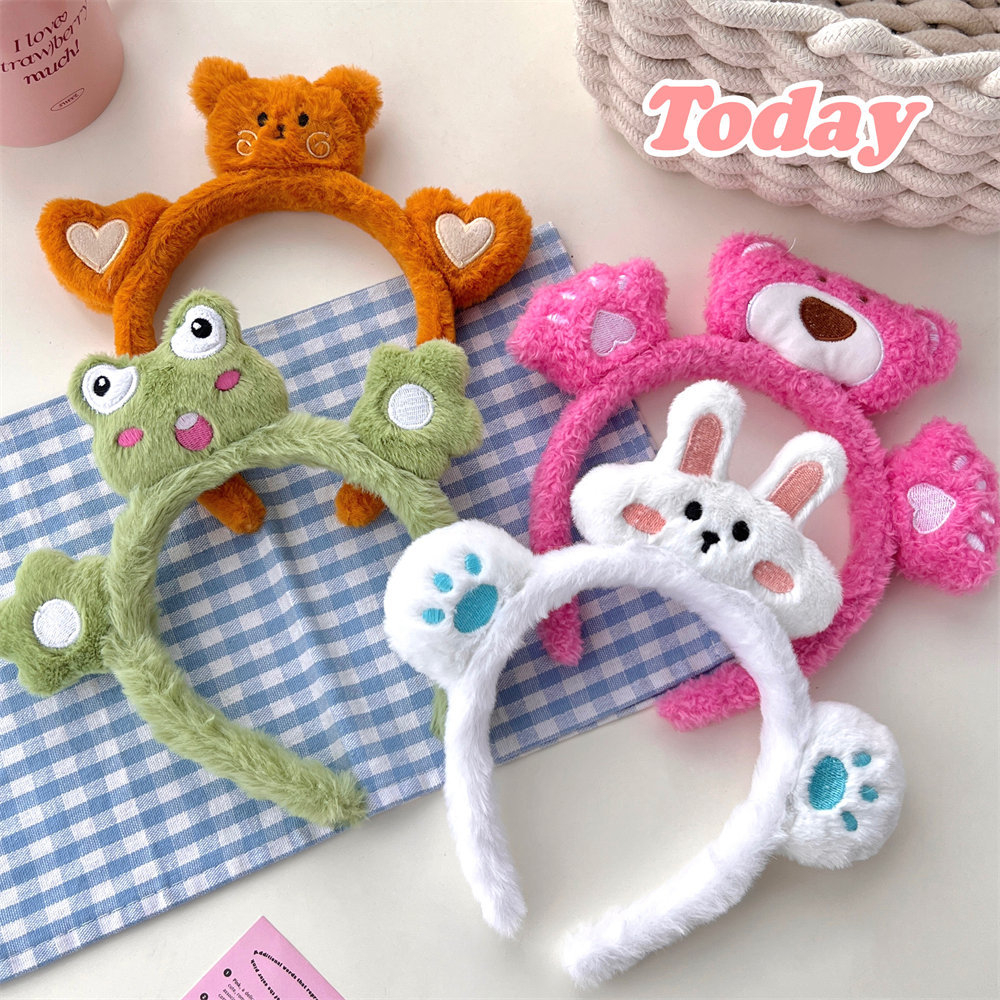 Jual Bando anak Fluffy karakter Hewan/Bando anak kartun 3D | Shopee ...
