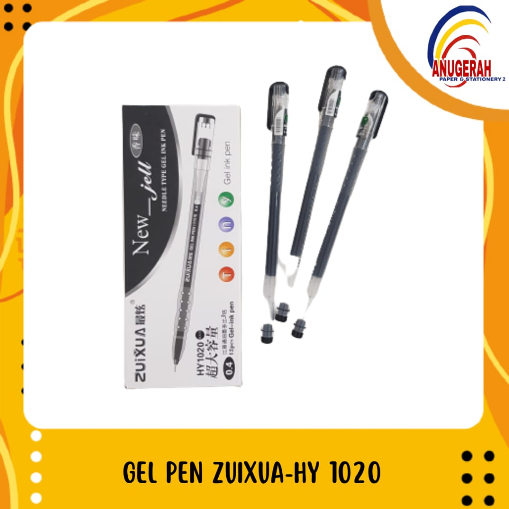 Jual BOLP GEL ZUIXUA HY1020 0.4 HITAM (LSN) | Shopee Indonesia