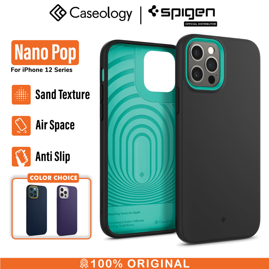 Jual Case iPhone 12 Pro Max 12 Mini Caseology by Spigen Nano Pop ...