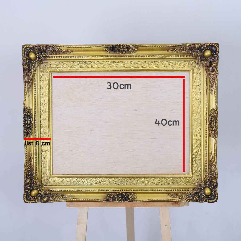 Jual Pigora Belgi Gold Muda 12R ukuran foto 30x40cm | Shopee Indonesia