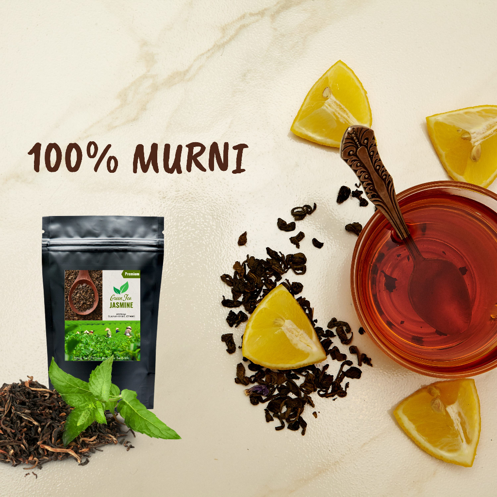 Jual Teh Hijau Melati Japan Green Tea Jasmine 40g | Shopee Indonesia