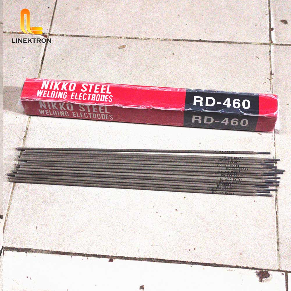 Jual KAWAT LAS NIKKO STEEL RD 2 X 300 MM KEMASAN 1 KG | Shopee Indonesia