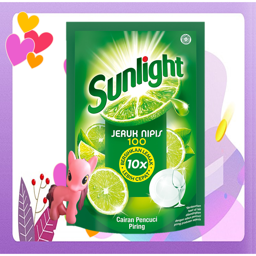Jual SUNLIGHT LIME SABUN CUCI PIRING JERUK NIPIS - SABUN PENCUCI PIRING CAIR DISHWASH LIQUID ...