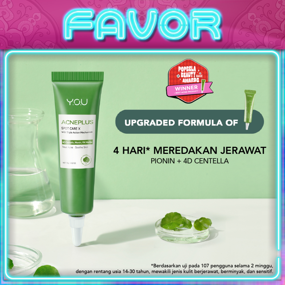 Jual Y.O.U AcnePlus Spot Care X | Obat Totol Jerawat Centella dan Bekas ...