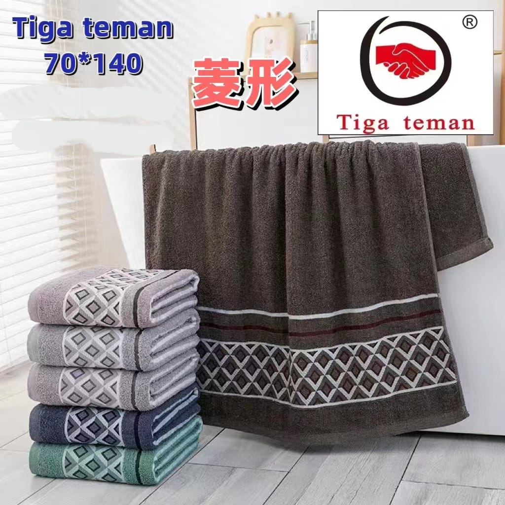 Jual handuk mandi jumbo katun terry palmer import ukuran 160x80cm ...