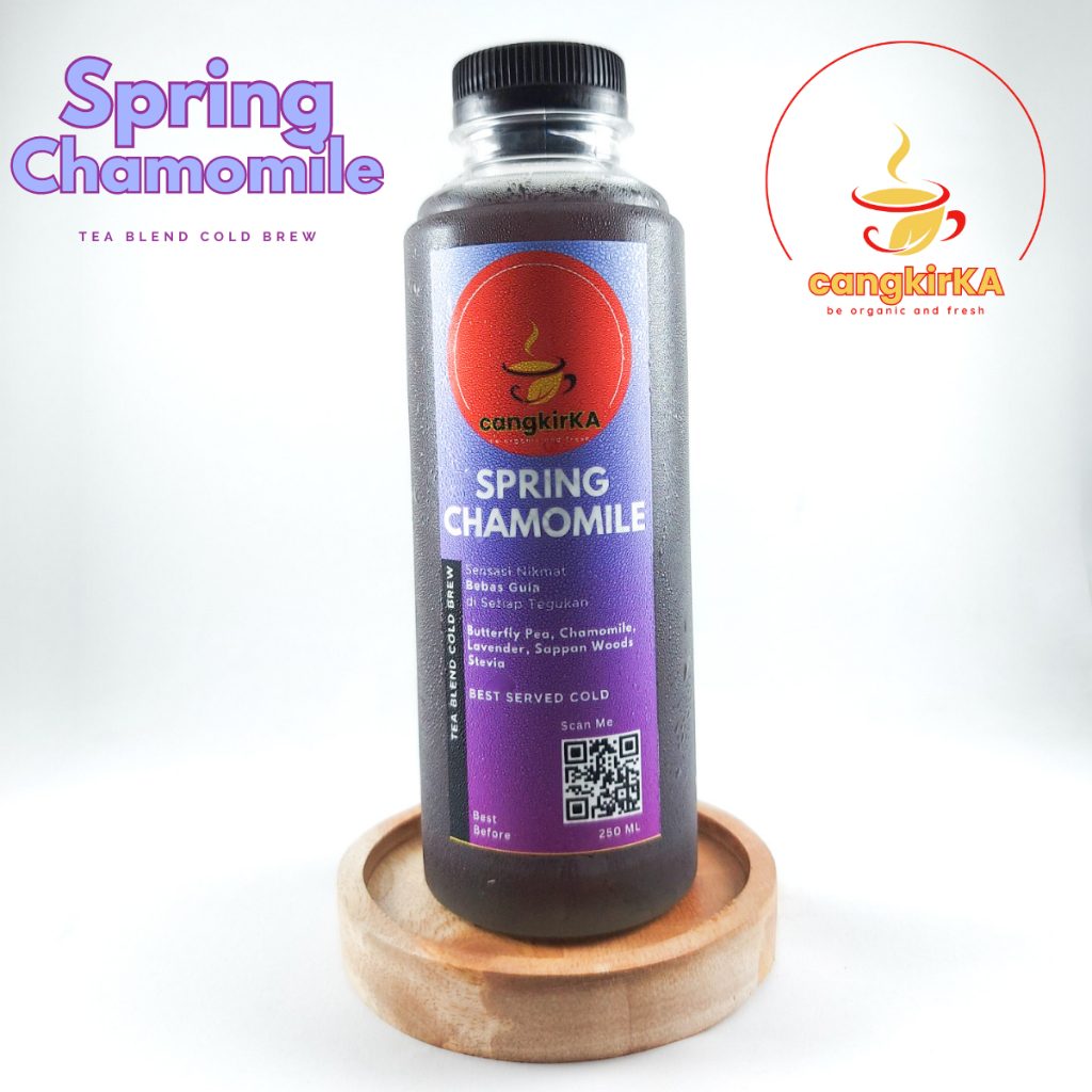 Jual CangkirKA | Cold Brew | Spring Chamomile | Bunga Telang, Chamomile ...