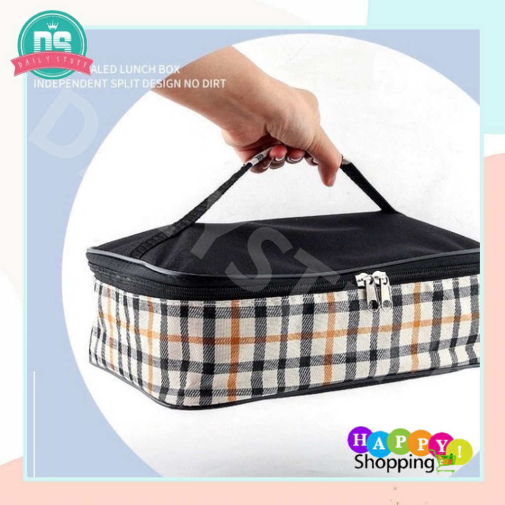 Jual DS 1180 Tas Lunch Box Tas kotak bekal makanan anti panas / Tas ...