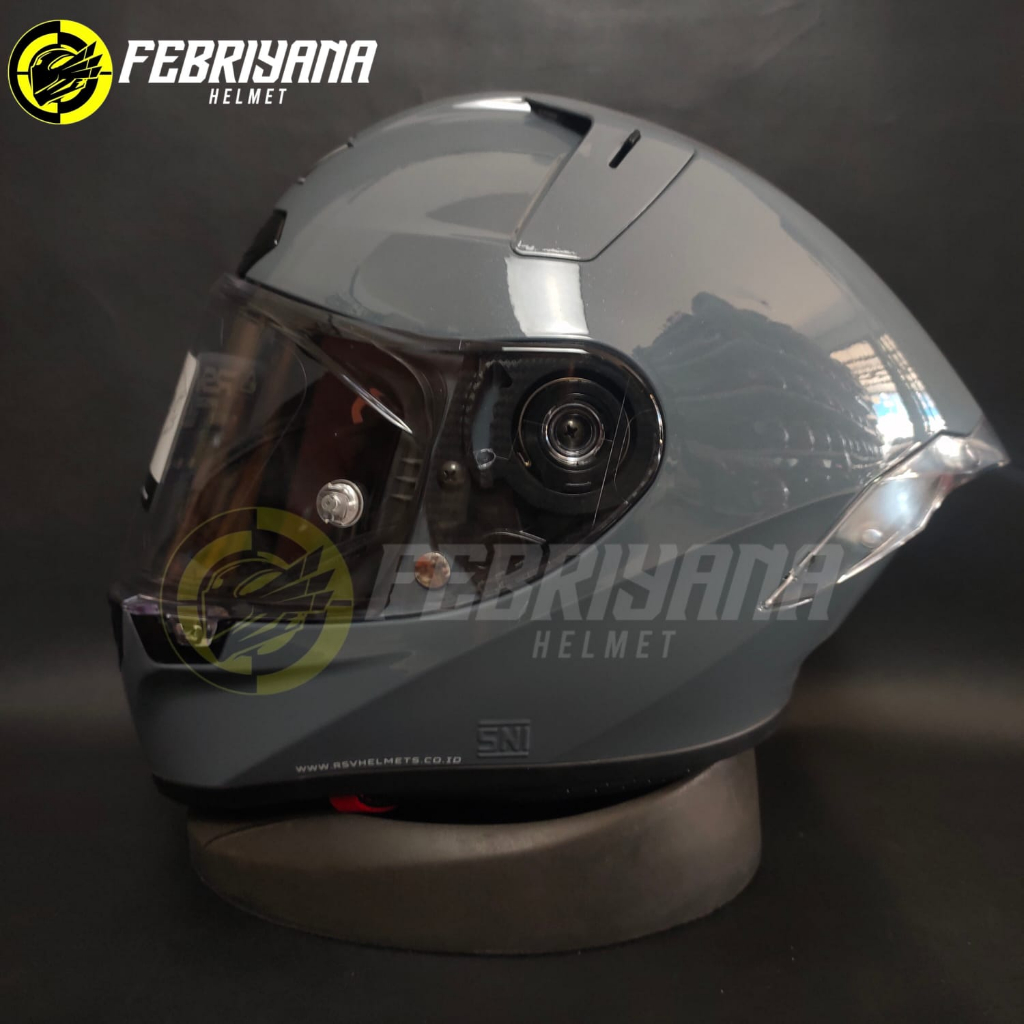 Jual HELM RSV FFS21 SOLID PLATINUM GREY FULLFACE | FFS21 | Shopee Indonesia