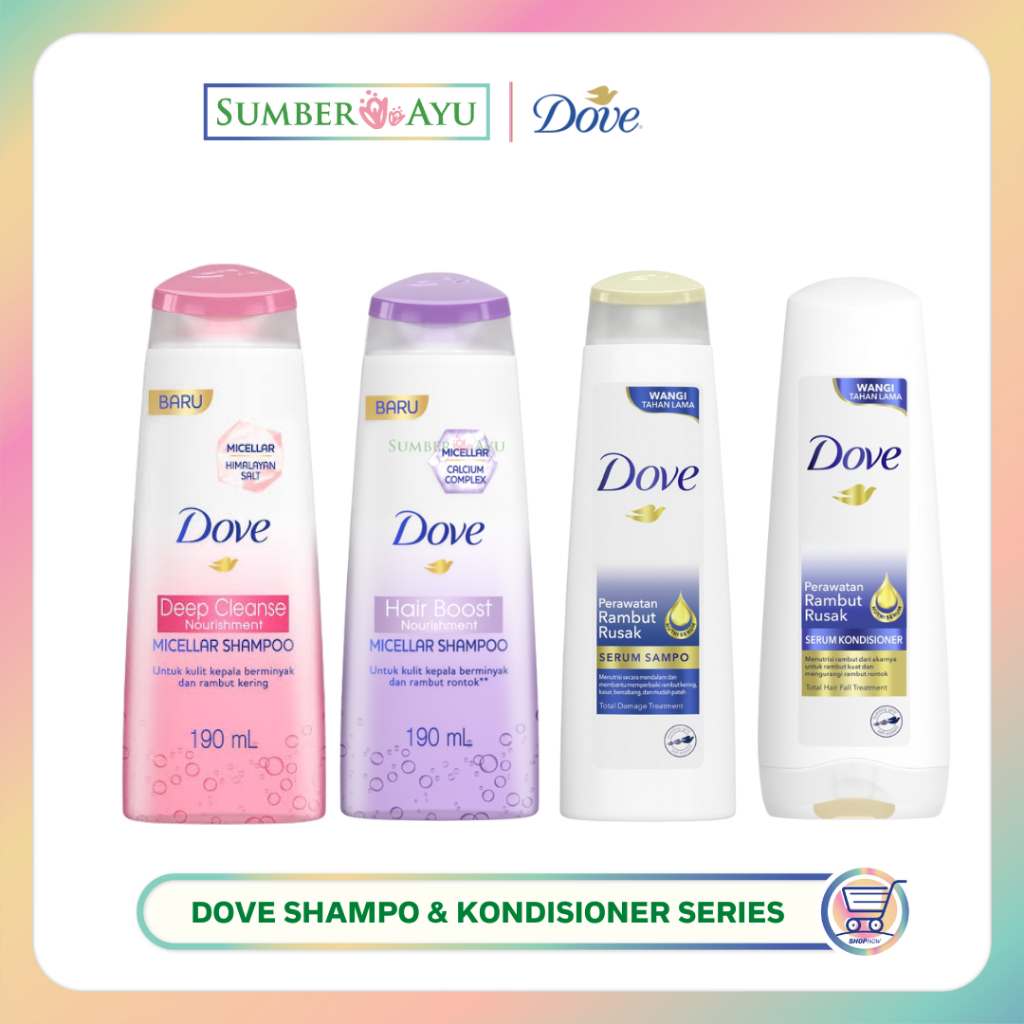 Jual DOVE SHAMPO & KONDISIONER SERIES | Shopee Indonesia