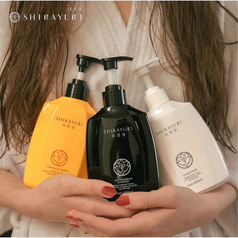 Jual SHAMPO SHIRAYURI N CONDITIONER Anti Hair Fall produk JEPANG ...