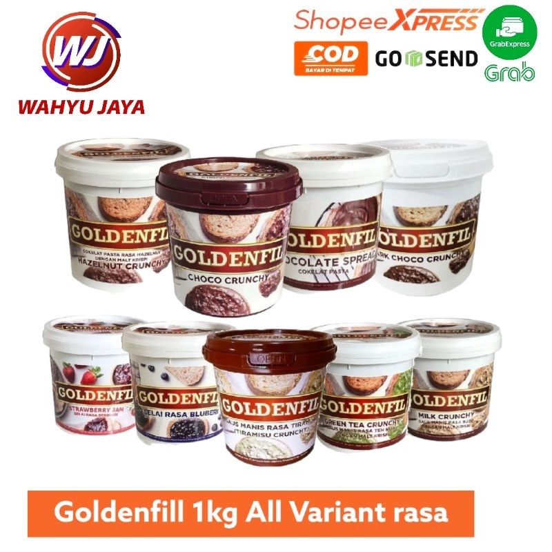 Jual Goldenfill all variant rasa kemasan 1kg | Shopee Indonesia