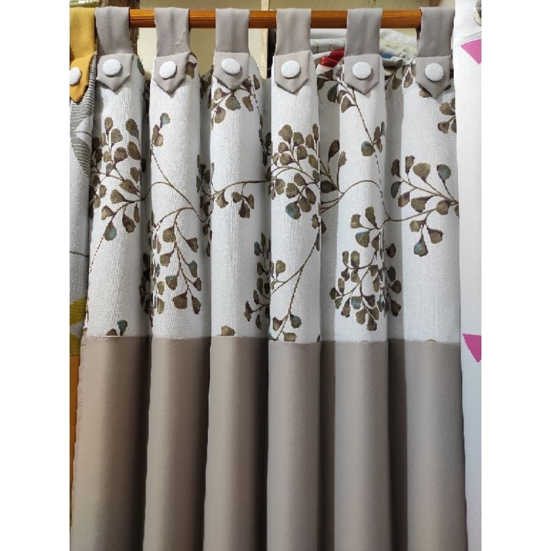 Jual GORDEN ABU MUDA MINIMALIS KANCING UNTUK JENDELA DAN PiNTu Hordeng ...