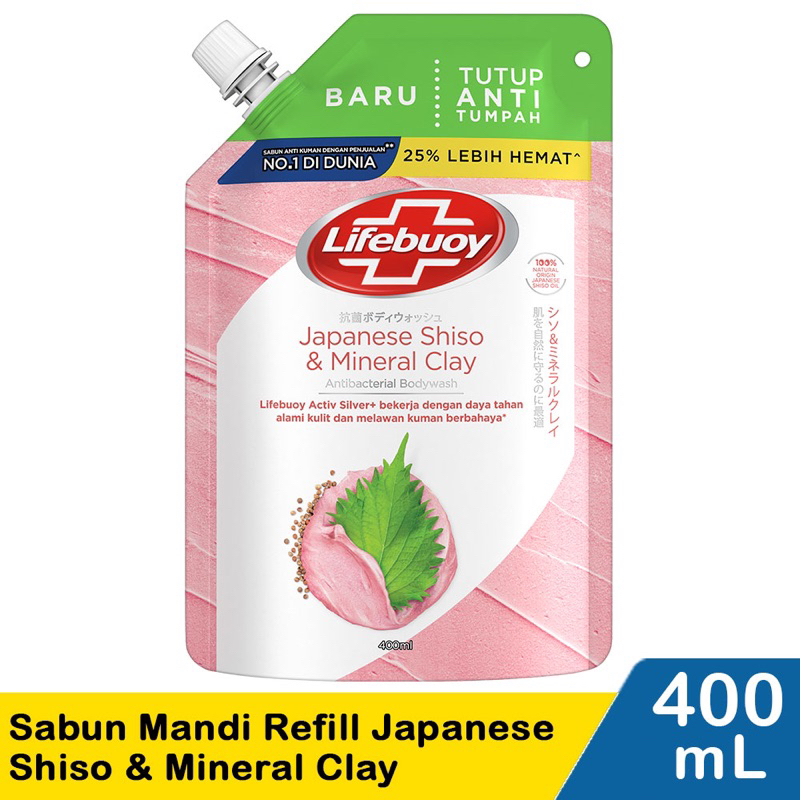 Jual LIFEBUOY SABUN MANDI CAIR 400ml | Shopee Indonesia