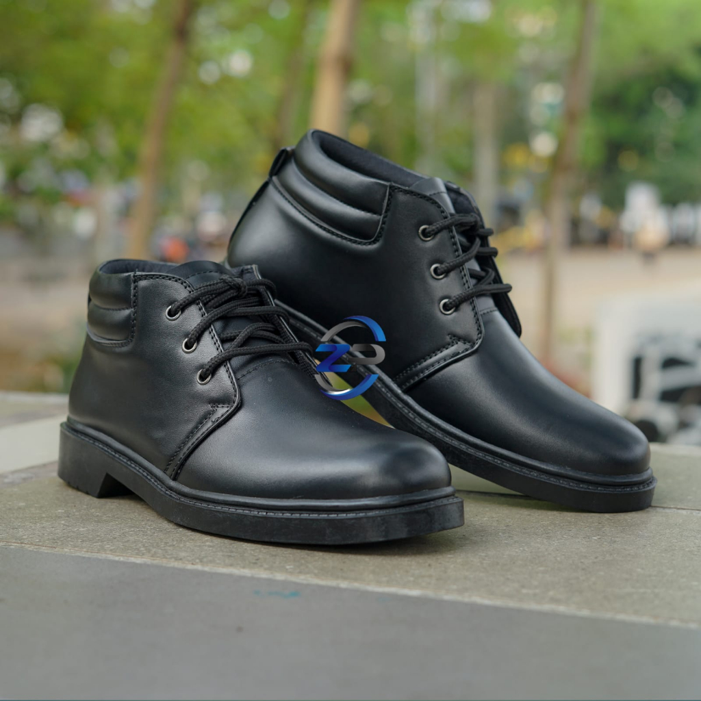 Jual Sepatu PDH PRIA Tali 3 Busa Doff & Kilap paskibra Dinas TNI POLRI ...