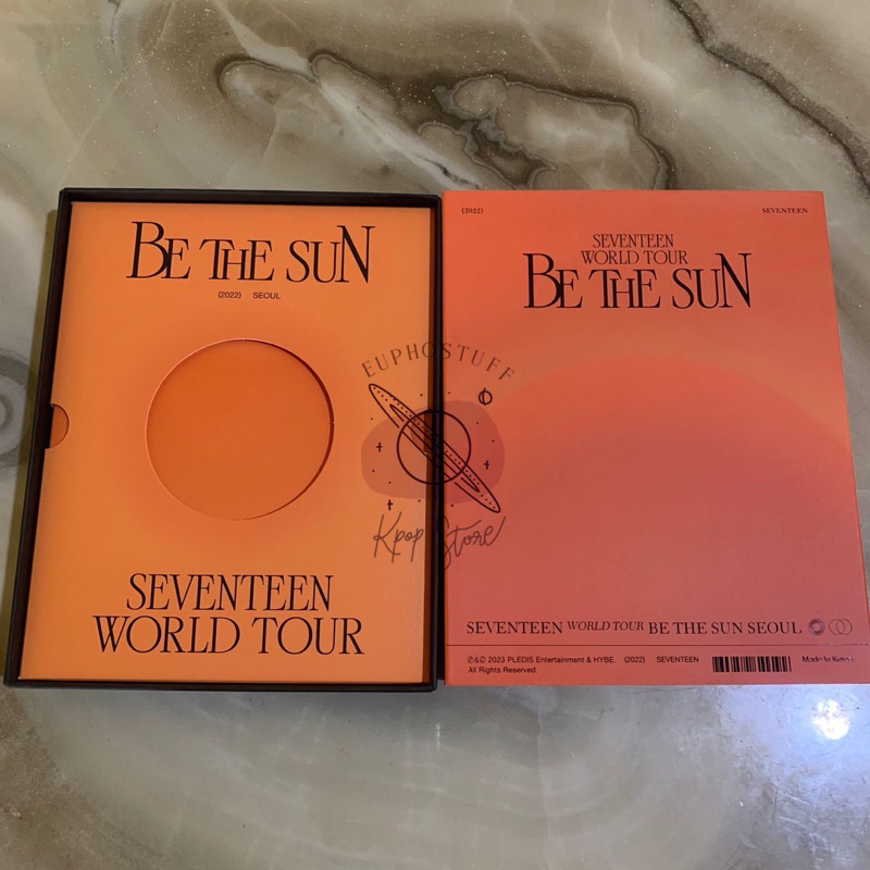 Jual Photobook DVD Seventeen World Tour Be The Sun | Shopee Indonesia
