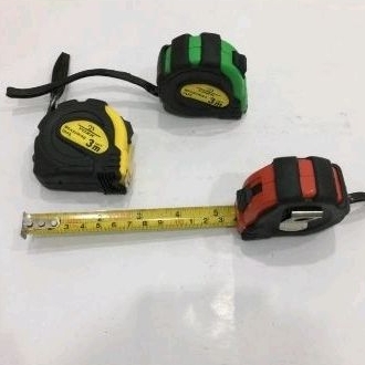Jual 3 meter meteran karet murah 3mtr meteran tarik 3m measuring tape ...