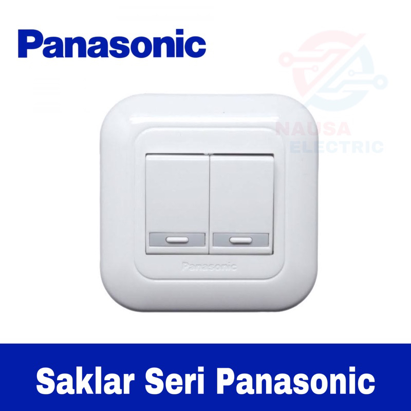 Jual Saklar Seri / Double Panasonic Set WEJ 78029 + WEJ 5531 - Saklar ...