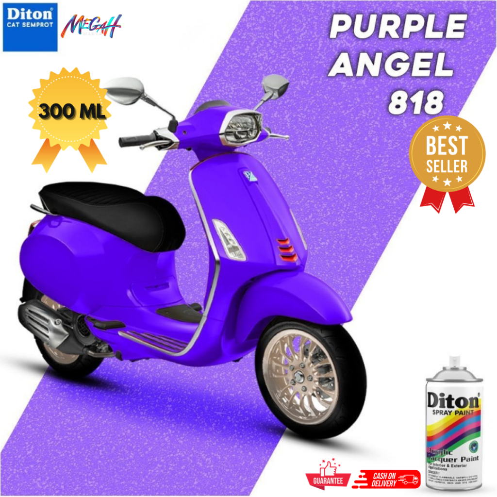 Jual Pilok Pilox Cat Semprot Diton 300cc purple 818 pylox ungu epoxy ...