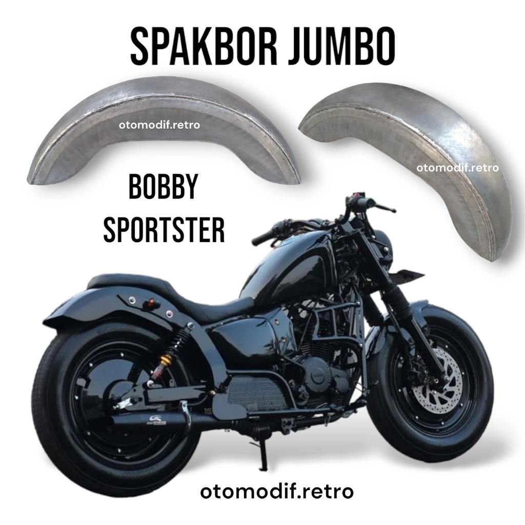 Jual Spakbor Bobber Selebor Belakang Bobber Sportster | Shopee Indonesia