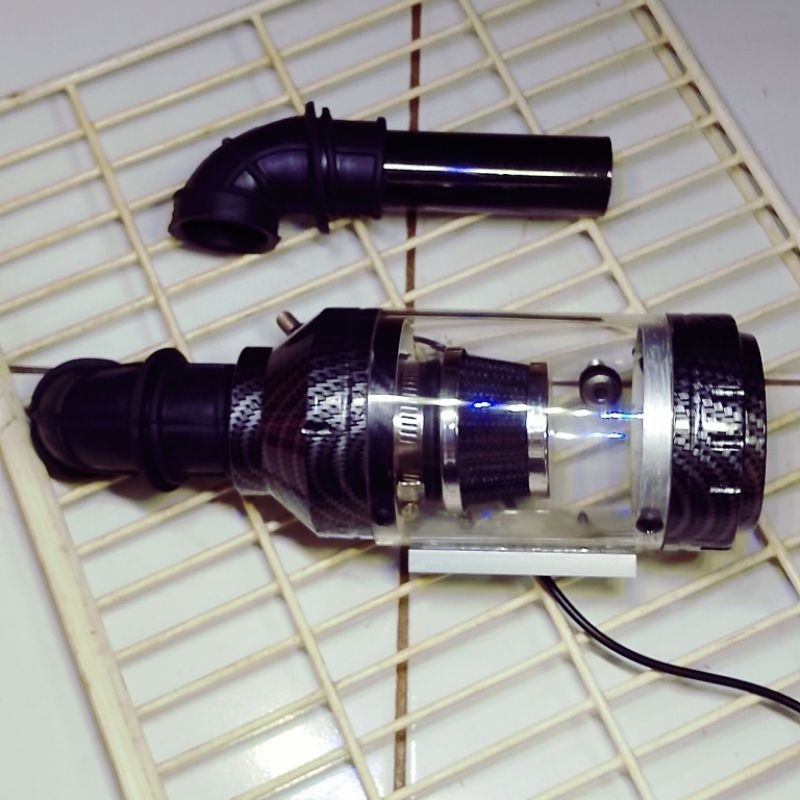 Jual filter udara variasi motor matic /acrylic LED | Shopee Indonesia